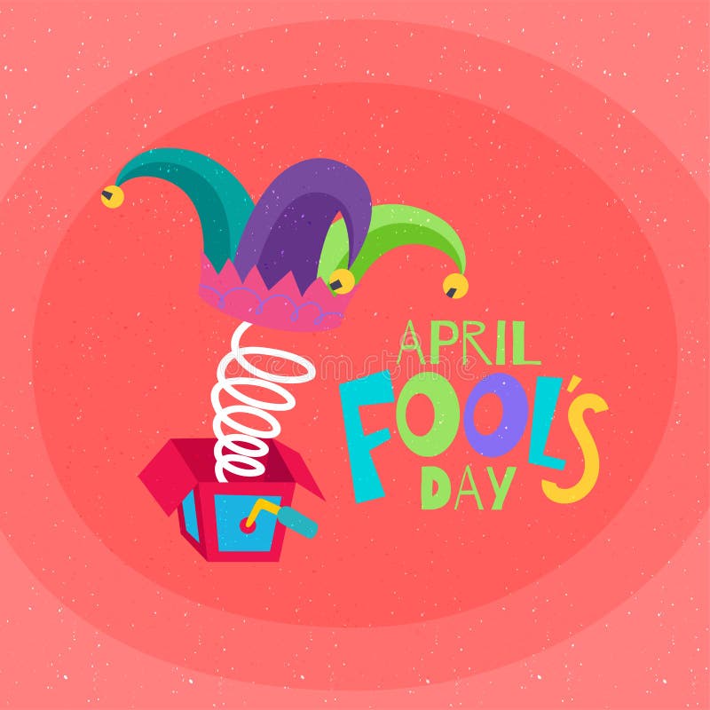 April fools poster stock vector. Illustration of banner - 179344634