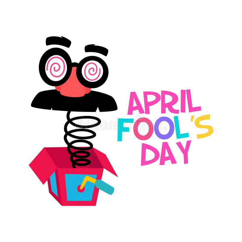 April fools poster stock vector. Illustration of nose - 179345079