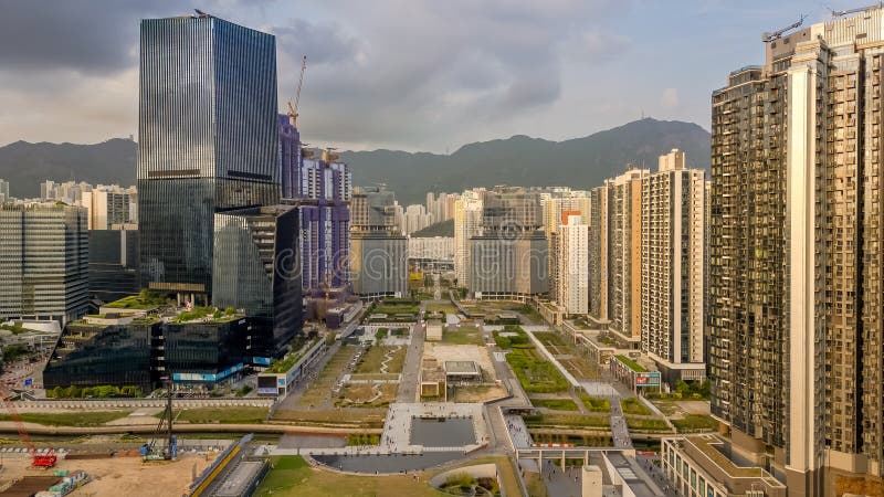 Kai Tak Station Square and Kai Tak Avenue Park April 14 2024 Editorial ...