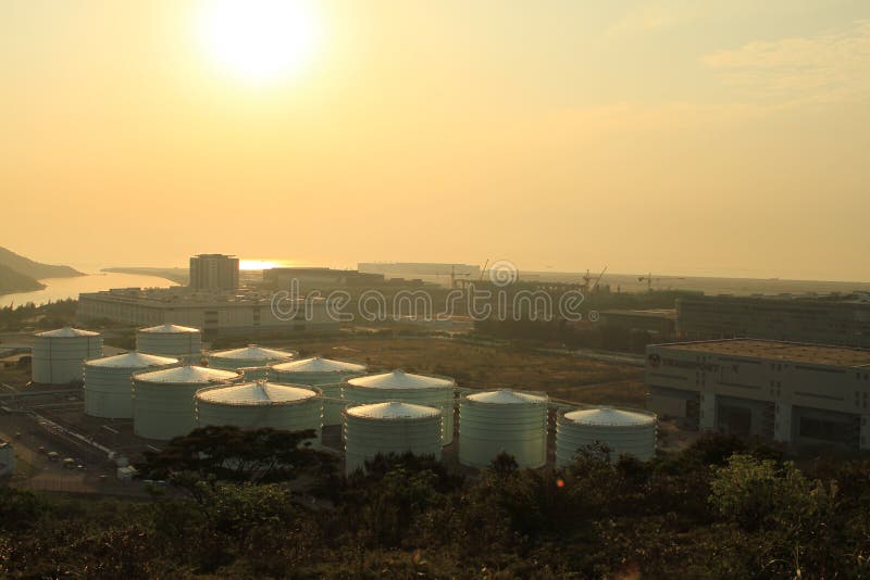Oil Storage Tanks and Pipes at the Oil Terminal 24 April 2011 Editorial ...