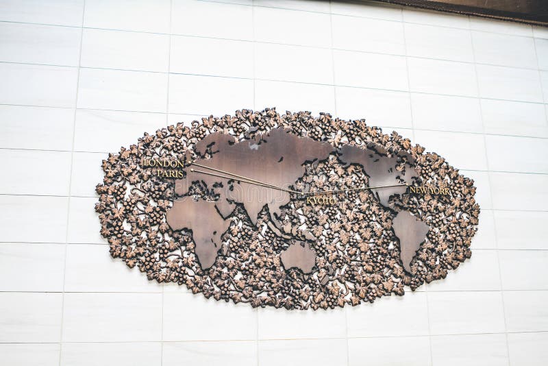 10 April 2012 Relief of the World Map , Outside the Wall Editorial ...