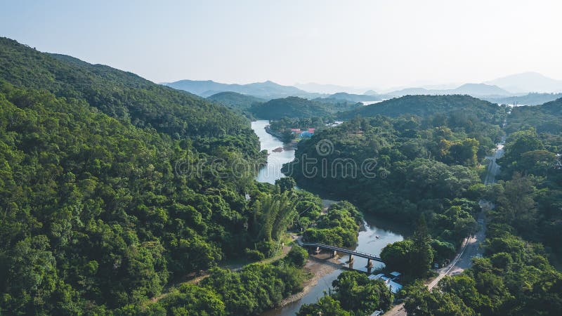 22 April 2022 the River Lung Hung, at Pak Tam Chung, Hk Stock Photo ...