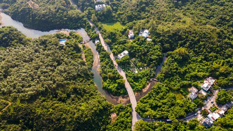 22 April 2022 the River Lung Hung, at Pak Tam Chung, Hk Stock Photo ...