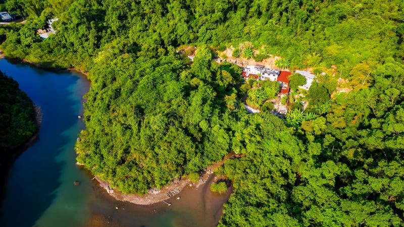 22 April 2022 the River Lung Hung, at Pak Tam Chung, Hk Stock Photo ...