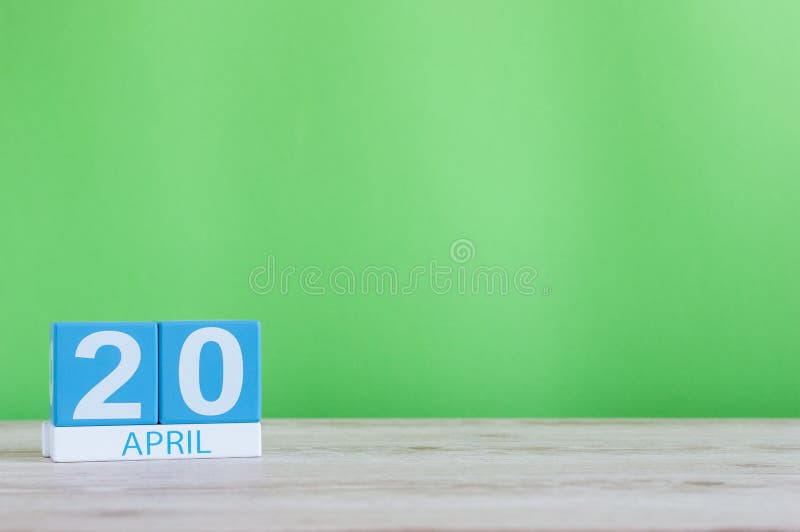 Calendar. May 20th. Wood Cube Calendar with Date of Month and Day ...