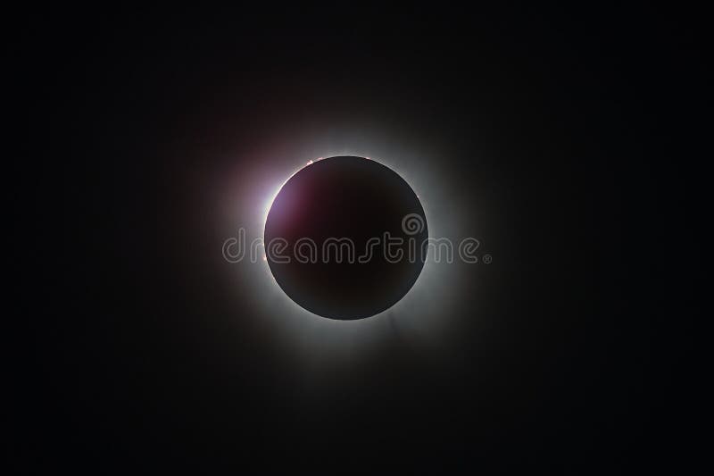 April 8, 2024 Total Solar Eclipse Near Uvalde Texas Stock Photo - Image ...