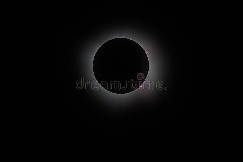 April 8, 2024 Total Solar Eclipse Near Uvalde Texas Stock Photo - Image ...