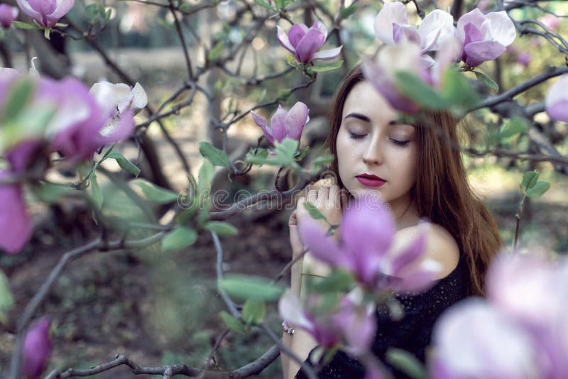 April Walk in the Green Park Stock Image - Image of fairy, botanical ...