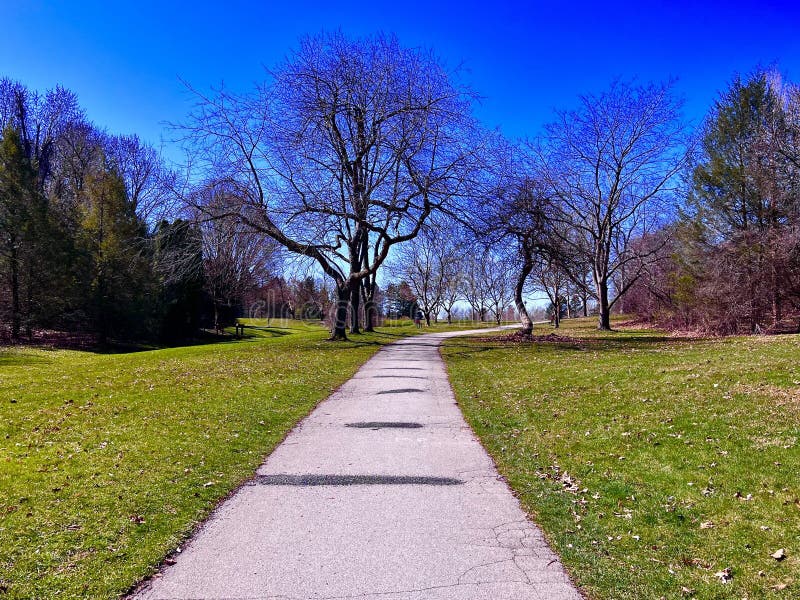 April Walks in Pennsylvania Stock Image - Image of sunlight, flower ...