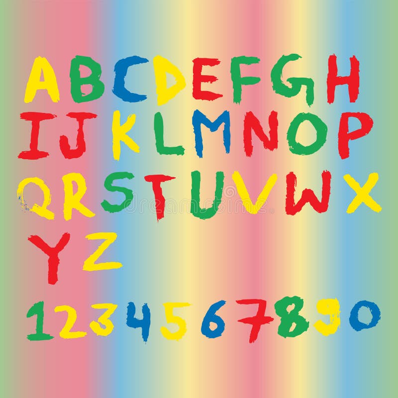 Colorful Abcd Stock Illustrations – 718 Colorful Abcd Stock ...