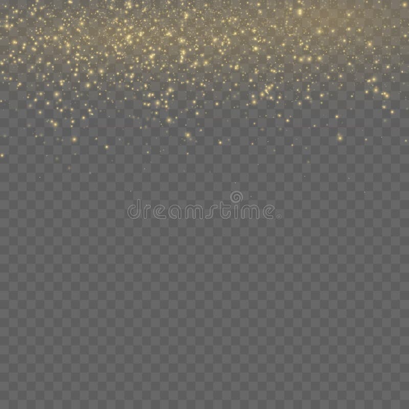 Beautiful yellow dust. stock vector. Illustration of glowing - 180999207