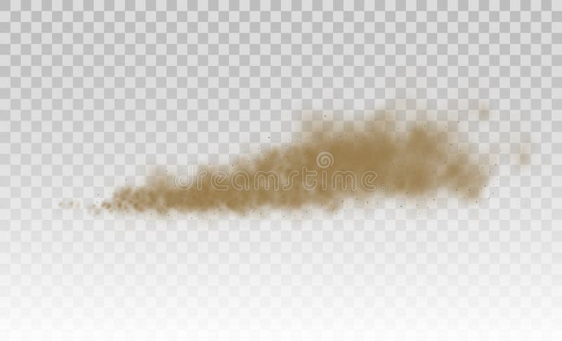 Dust cloud sand. stock vector. Illustration of elements - 181335187