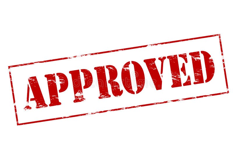 Aprobado stock de ilustración. Ilustración de muestra - 108752394