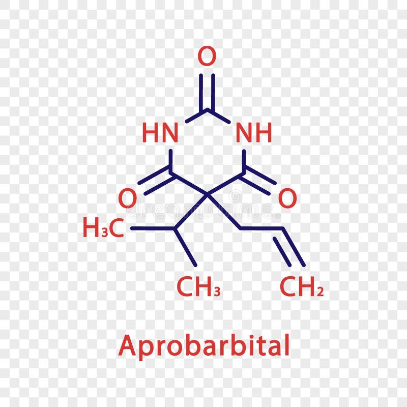 Aprobarbital Chemical Formula. Aprobarbital Structural Chemical Formula ...