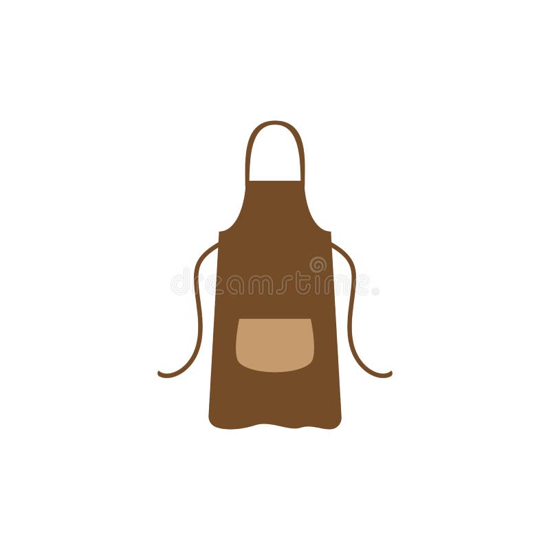Apron logo icon vector stock vector. Illustration of food - 235482988