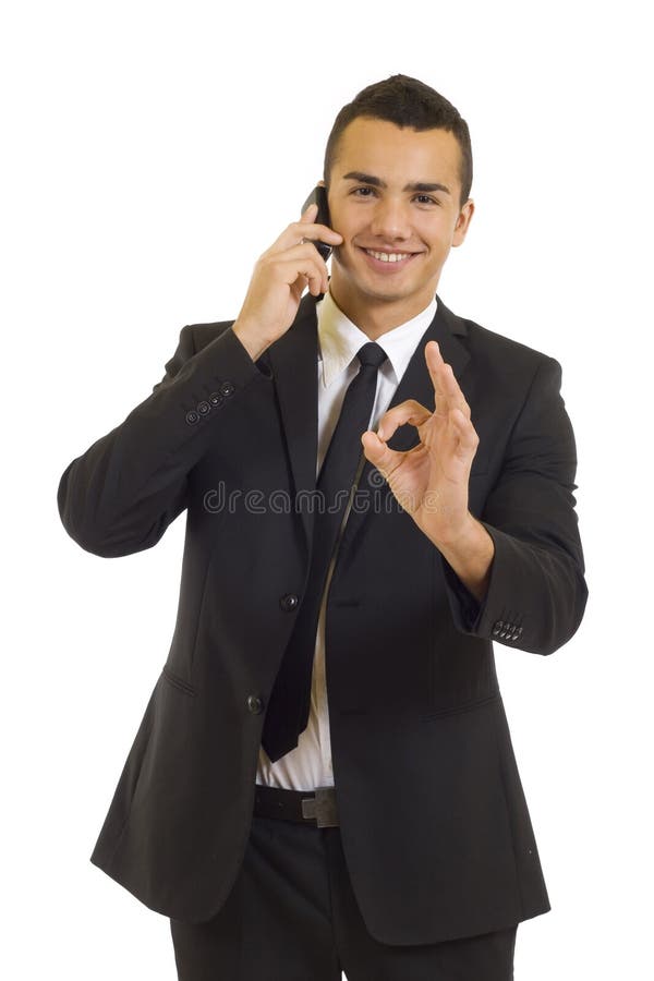 Aproving the good news stock image. Image of businesspeople - 11619637