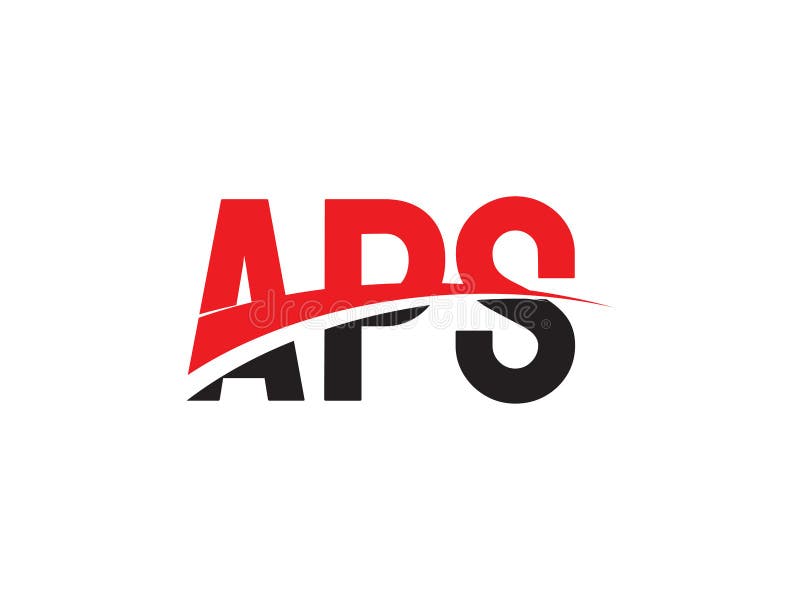 APS Letter Initial Logo Design Vector Illustration Stock Vector ...
