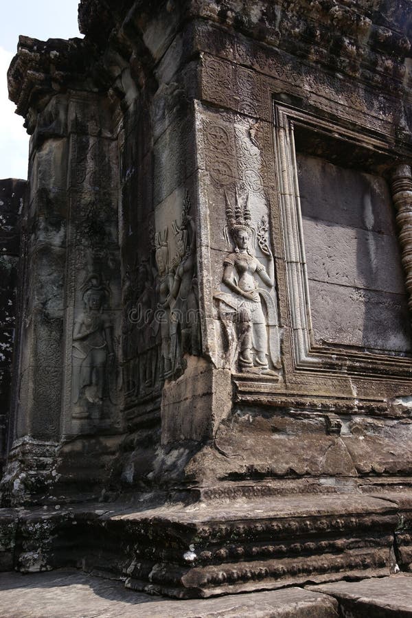 Apsara, Angkor Wat, Cambodia Stock Photo - Image of culture, dancer ...