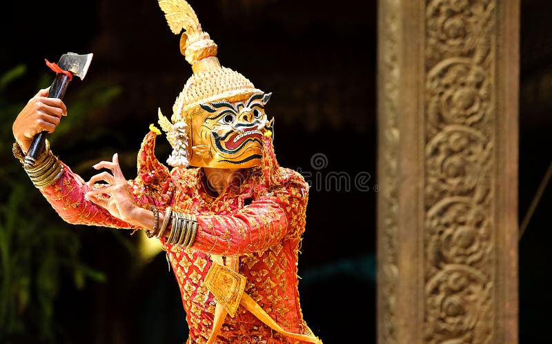 Apsara dance stock photo. Image of show, masque, kambodafrac14 - 40285776