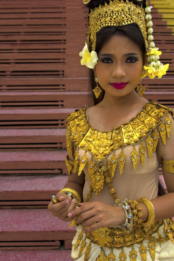 Apsara Dancer stock photo. Image of burma, hinduism, festival - 27602726