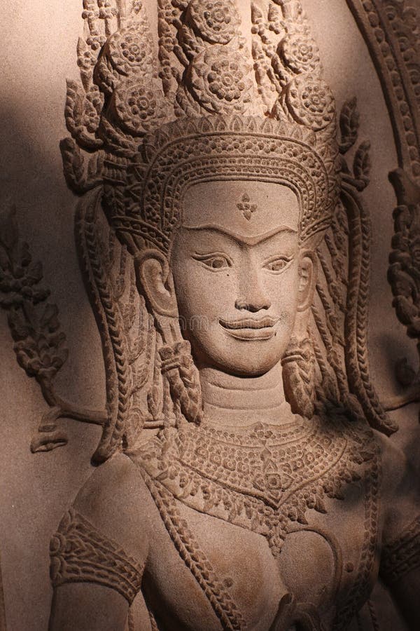 Apsara stock image. Image of khmer, spirituality, spiritual - 232798897