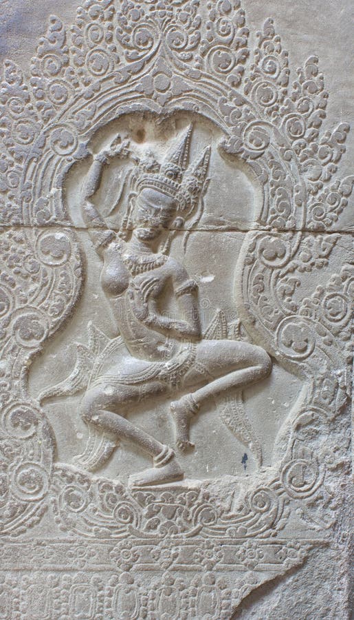 Apsaras stock photo. Image of buddha, archeology, culture - 36057494