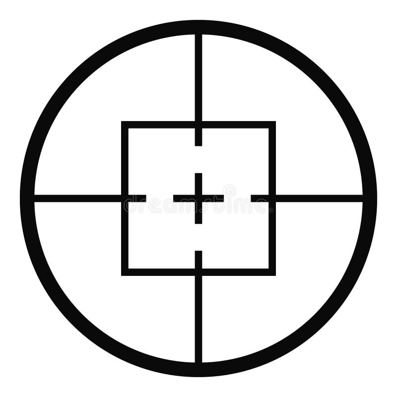 Apuntar El Icono Del Dispositivo, Estilo Simple Stock de ilustración ...