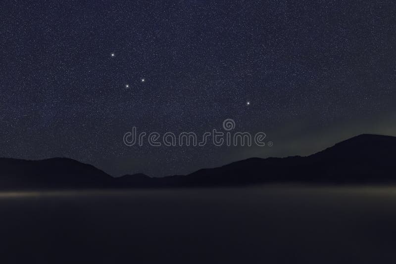 Apus Star Constellation, Night Sky, Cluster of Stars, Deep Space, Bird ...