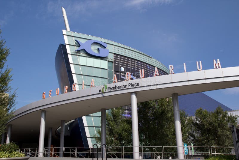 Aquário de Atlanta imagem editorial. Imagem de atlanta - 48869880