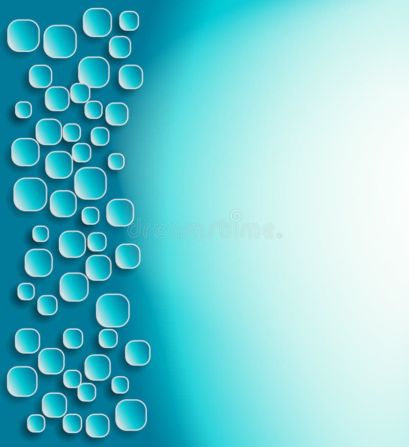 Aqua Abstract Background ilustración del vector. Ilustración de fondo ...