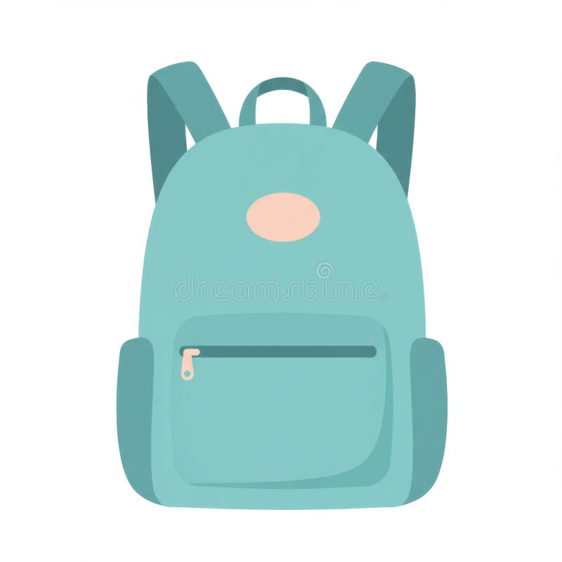 Aqua Backpack with Straps and Pockets for School and Casual Travel on ...