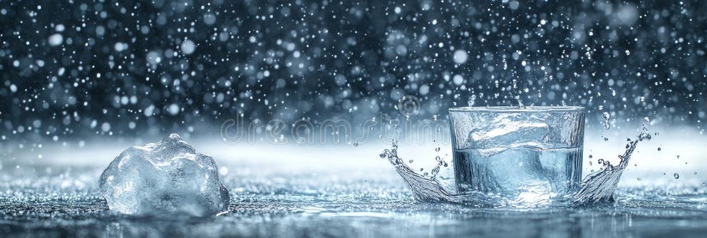 Aqua Ballet a Captivating Dance of Water Droplets Creating Beautiful ...