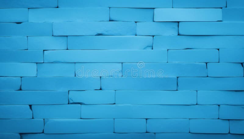 Aqua Blue Colour on a Solid Stone Wall As Background Stock Illustration ...