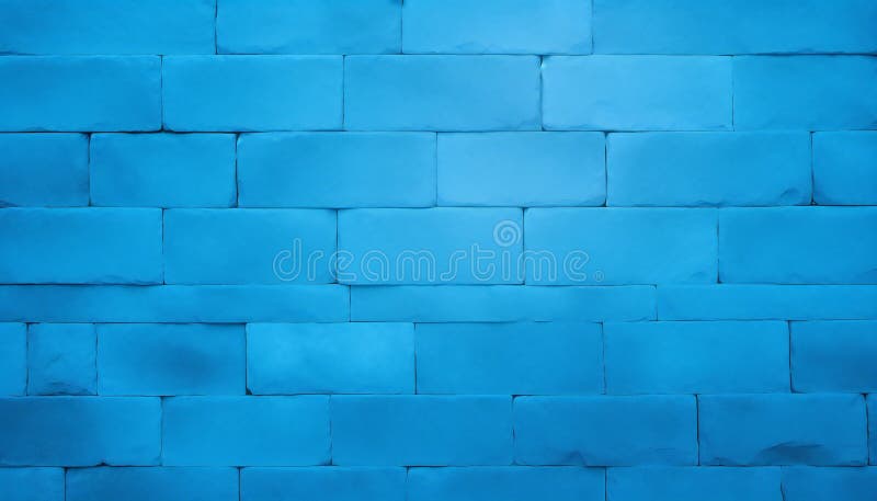 Aqua Blue Colour on a Solid Stone Wall As Background Stock Illustration ...