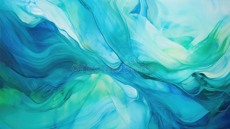 Aqua blue green background stock illustration. Illustration of ...