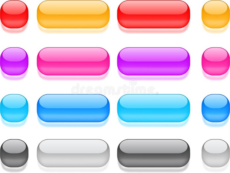 Plain Aqua/Gel Button stock illustration. Illustration of macintosh ...