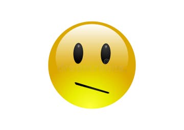 Aqua Emoticons - Apathy stock illustration. Illustration of interface - 6901626