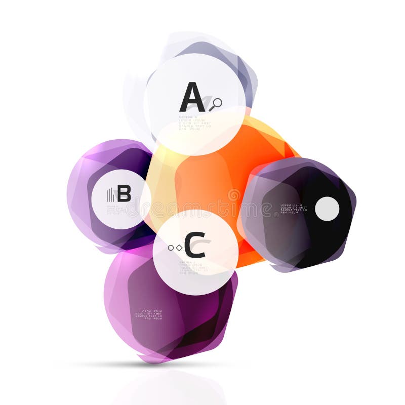 Aqua glossy glass elements stock vector. Illustration of element - 90358840