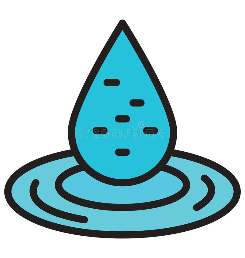 Aqua Isolated Icon. Simple Element Illustration from Zodiac Concept ...