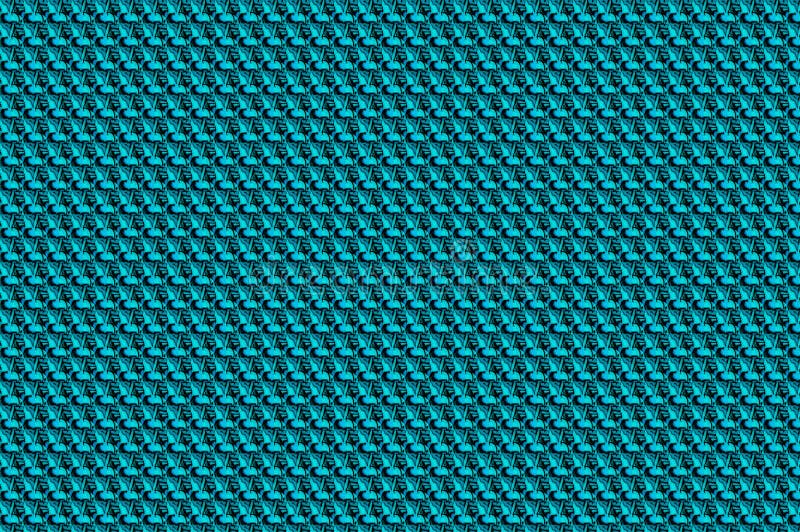 Aqua Knit stock illustration. Illustration of design - 19839343