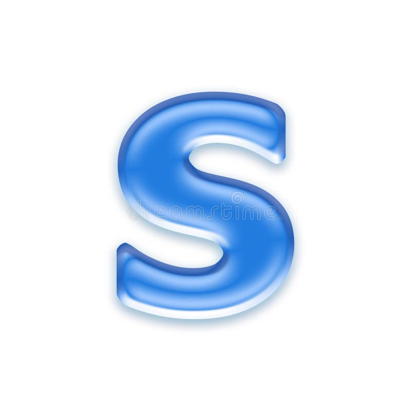 Isolated Letter R in Tribal Blue Stock Illustration - Illustration of ...