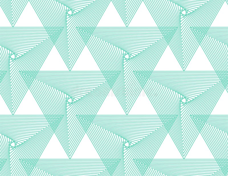 Aqua Menthe,Neo Mint,emerald, Turquoise Geometric Vector Seamless ...