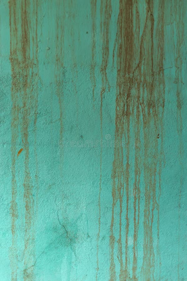 Aqua Painted Wall with Drips Texture Stock Photo - Image of texture ...