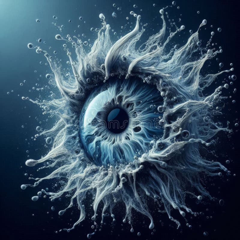 Aqua Perception stock illustration. Illustration of captivating - 328628149