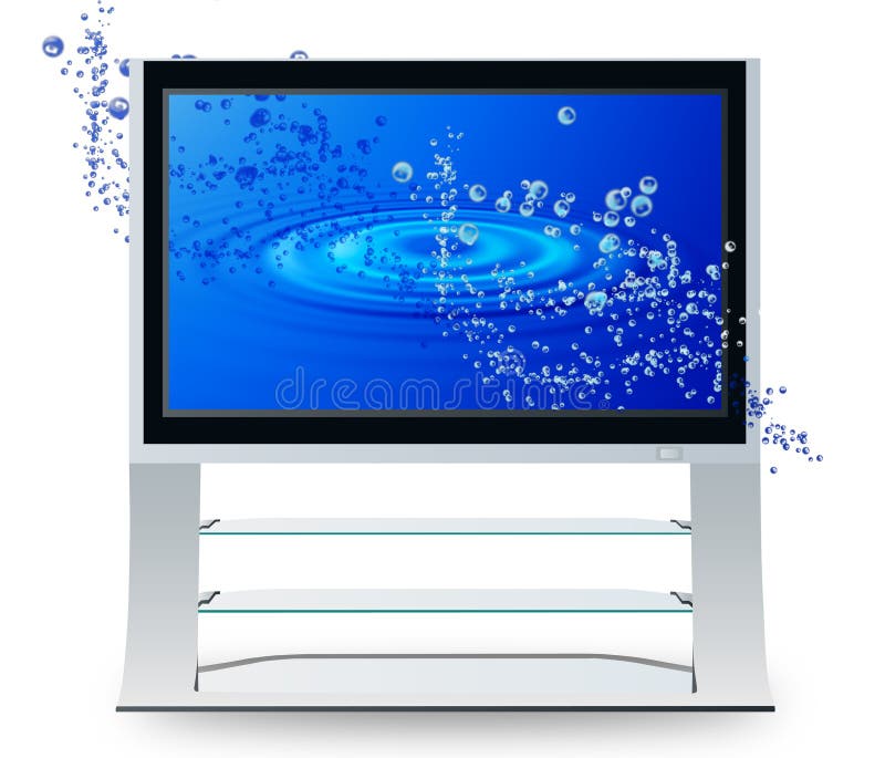 Transparent glass sphere stock illustration. Illustration of bubble ...