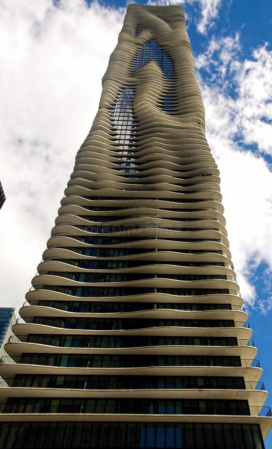 Skyscraper with Round Windows Stock Photo - Image of round, building ...