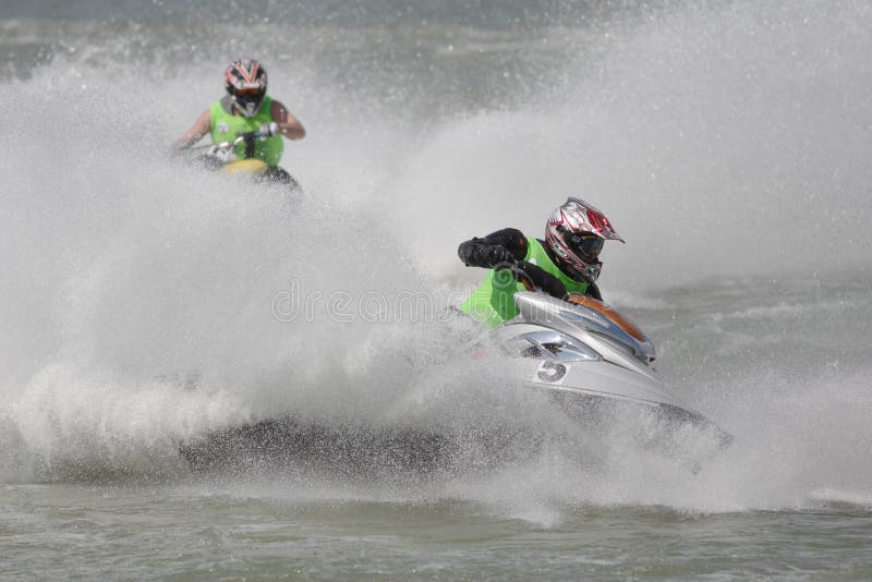 Aquabike championship. editorial photography. Image of aquabike - 5321507