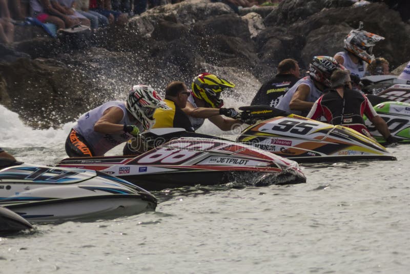Riders at the Start-finish Line. Editorial Stock Photo - Image of ...