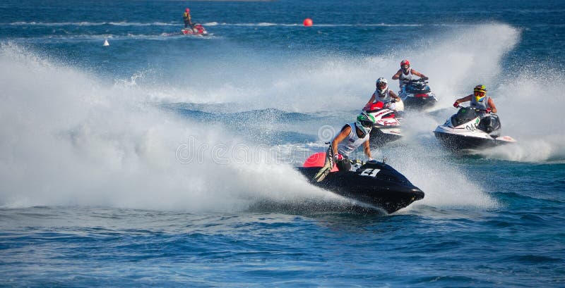Aquabike World Championship 2012 - Runbout Gp1 Editorial Photography ...