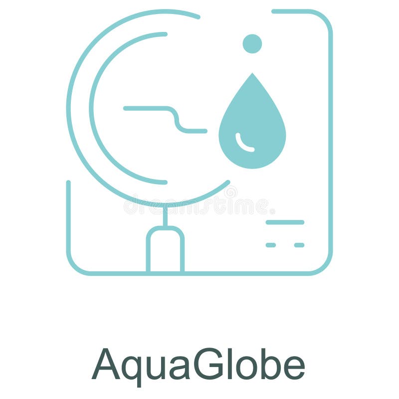 Aquaglobe Icon Stock Illustrations – 2 Aquaglobe Icon Stock ...